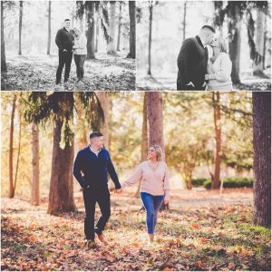 Fall Allerton Park Engagement in Monticello, Illinois | Lyndsey + Drew ...