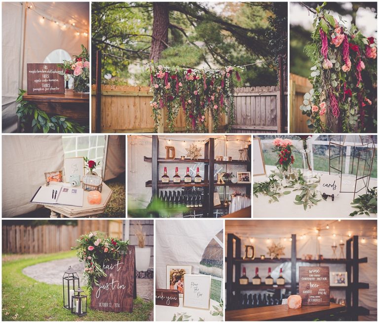 October Bohemian Elegance Wedding in Springfield, Illinois | Kait ...