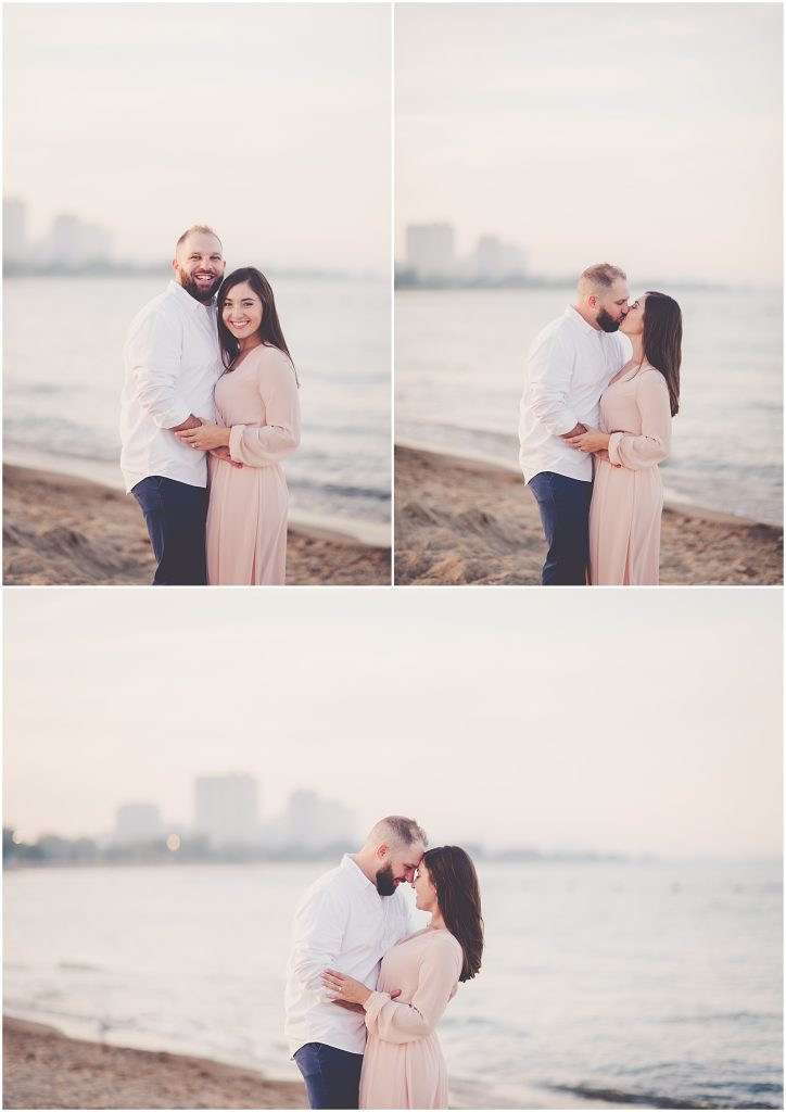 North Avenue Beach Engagement Session in Chicago, Illinois | Colleen ...