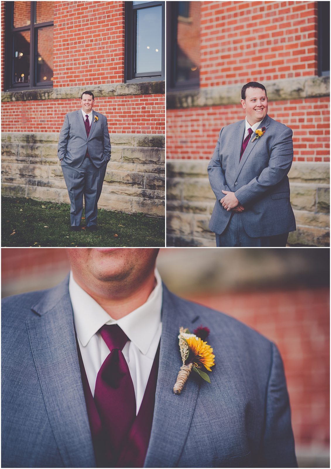 Rustic Fall Wedding at the Exposition Building in Springfield, Illinois ...