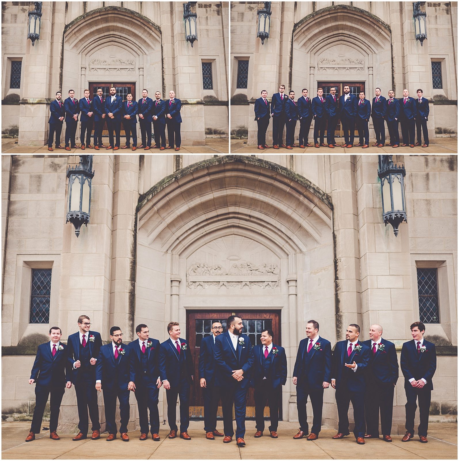 December Blessed Sacrament Wedding Day in Springfield, Illinois ...