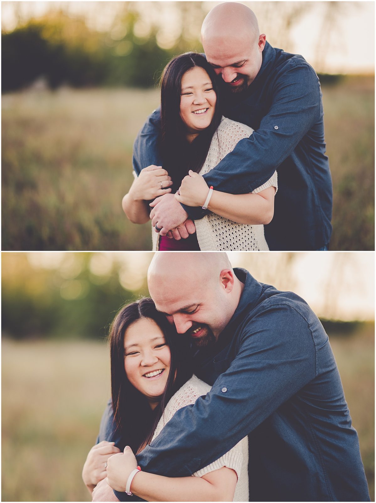 Fall Sunset Anniversary Session in St. Anne, Illinois | CayLee + Ryan ...