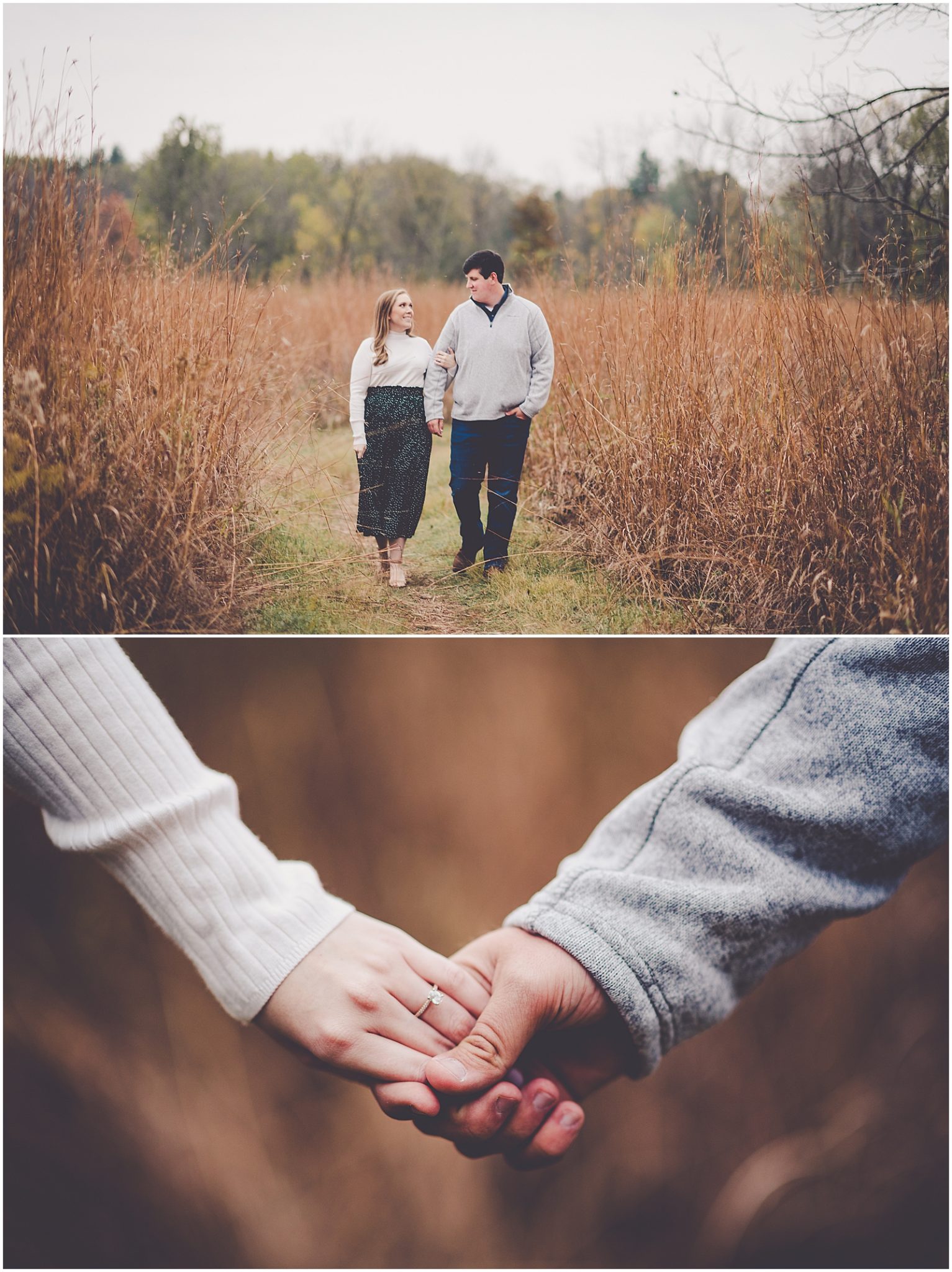 Downtown Champaign & Meadowbrook Park Engagement Photos in Champaign ...