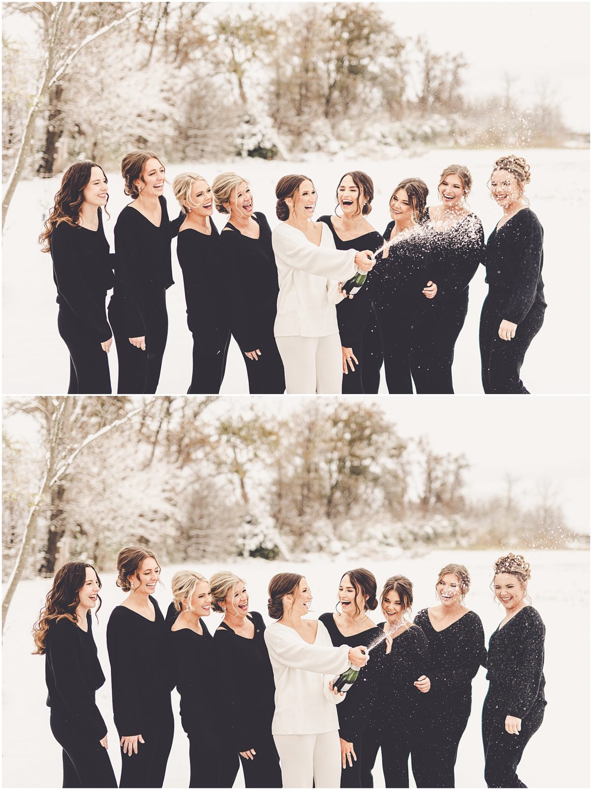 Snowy Wedding Day in St. Libory, Illinois | Kendall & Noah - Kara Evans ...