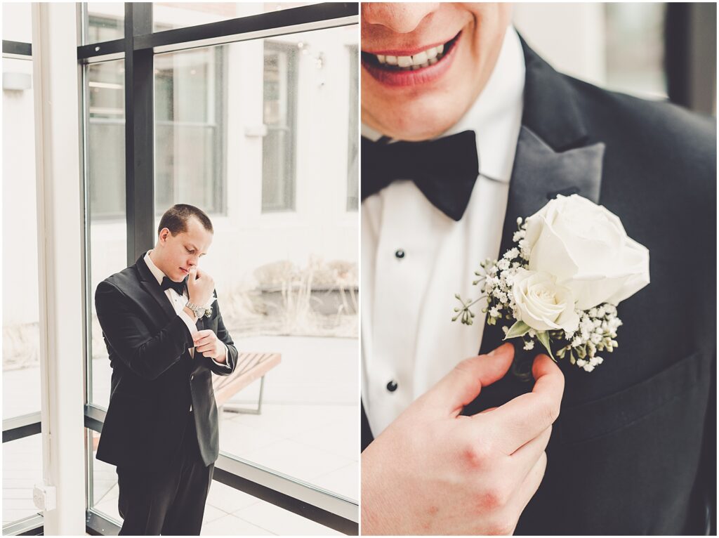 Greenhouse Loft Wedding Day in Chicago, Illinois | Caroline & Cody - Kara Evans Photographer
