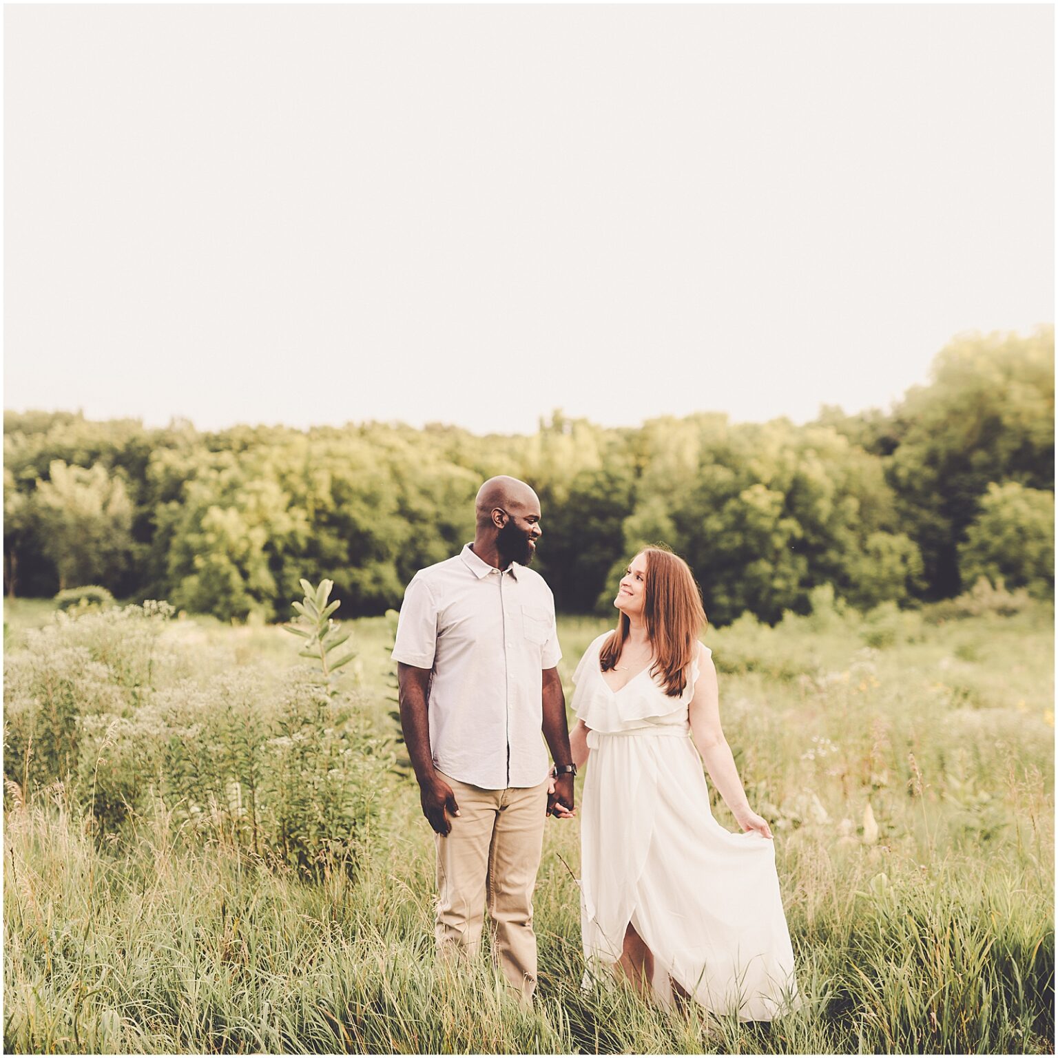 Hickory Creek Engagement in Mokena | Emma & JeMarcus - Kara Evans ...