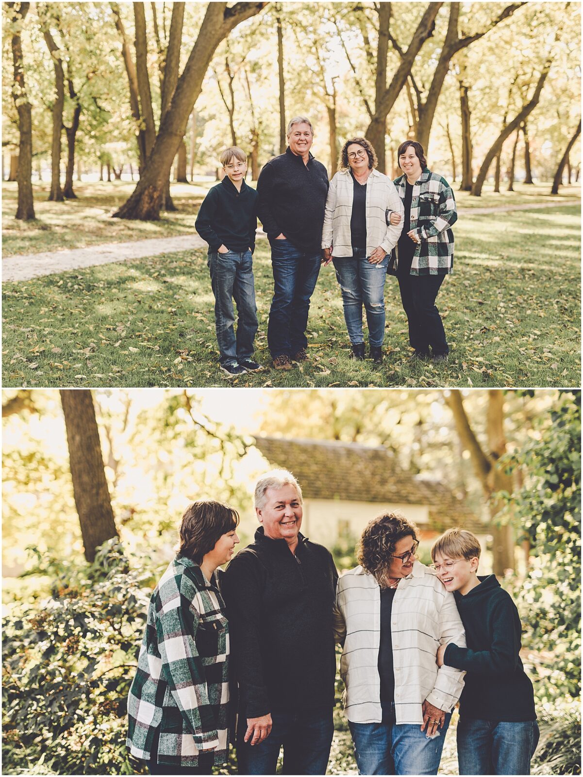 Fall Mini Sessions at Small Memorial Park in Kankakee, Illinois - Kara ...