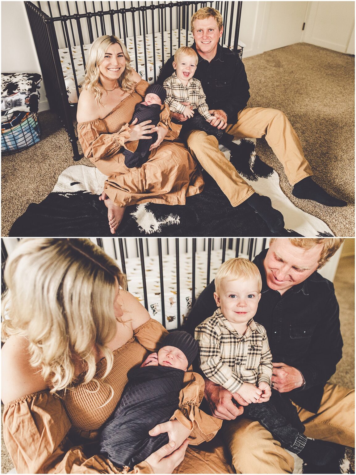 In-Home Lifestyle Newborn Session | The Metzger Family - Kara Evans ...