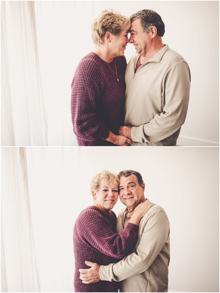 Natural Light Studio Family Session | The Conrad Family - Kara Evans Photographer