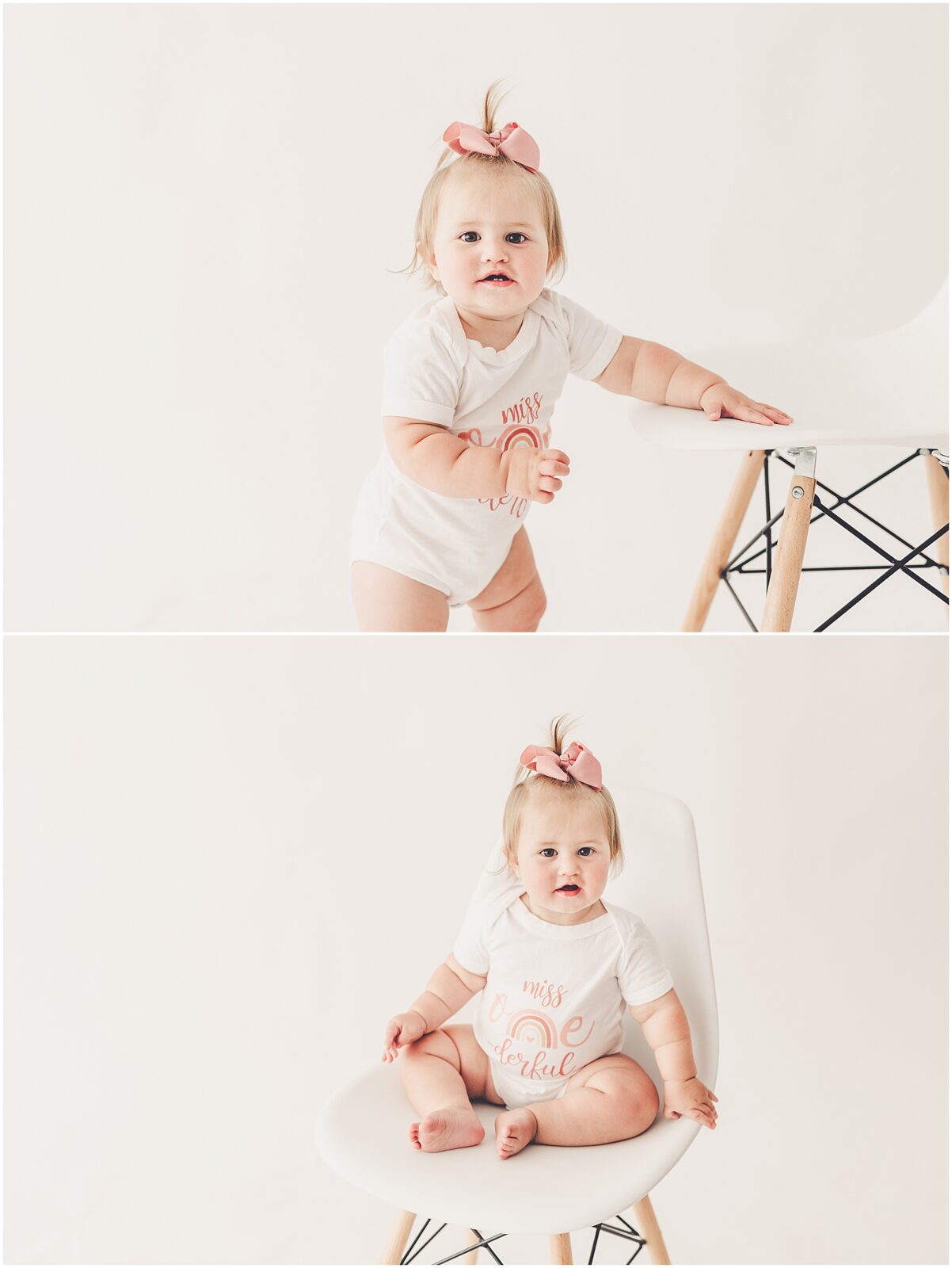One-Year Studio Milestone Photos in Kankakee | The McGinnis Family ...