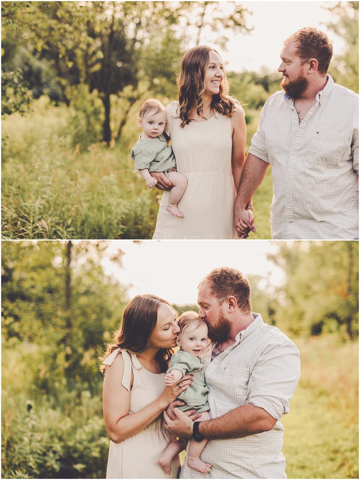 Sunset Kankakee County Family Photographer | The Ferris Family - Kara ...