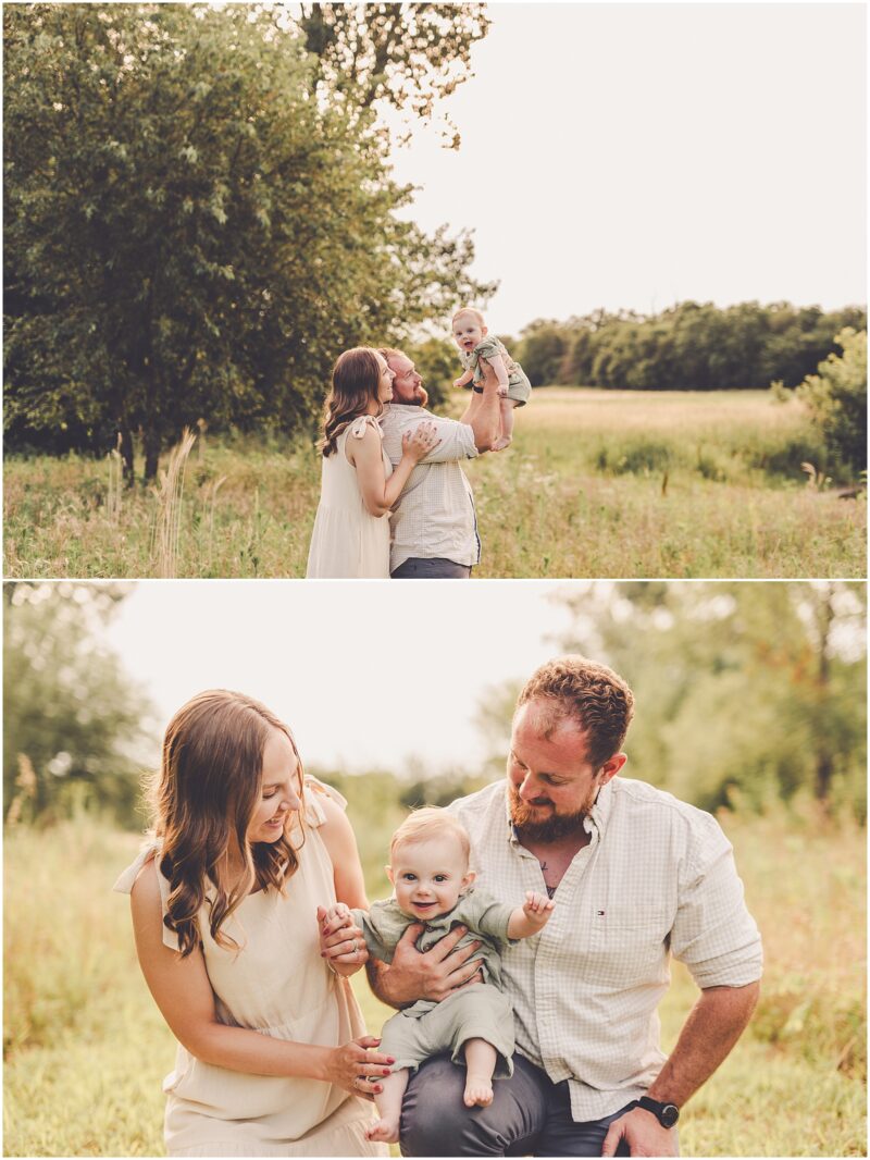 Sunset Kankakee County Family Photographer | The Ferris Family - Kara ...