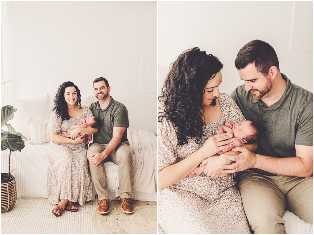 Studio Natural Light Newborn Photographer in Kankakee | The Box Family ...