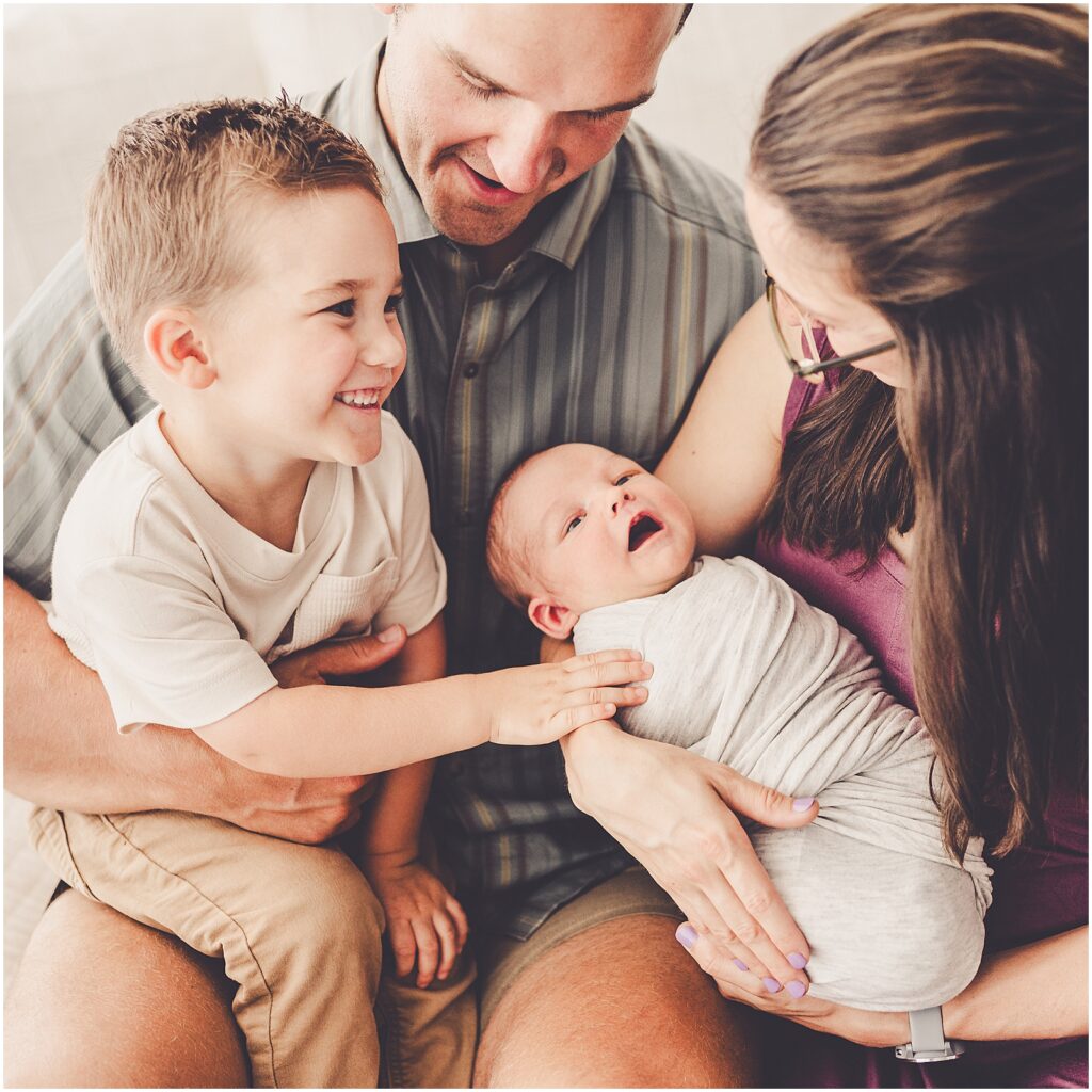 Kankakee Studio Newborn Photographer | The Witzman Family - Kara Evans ...
