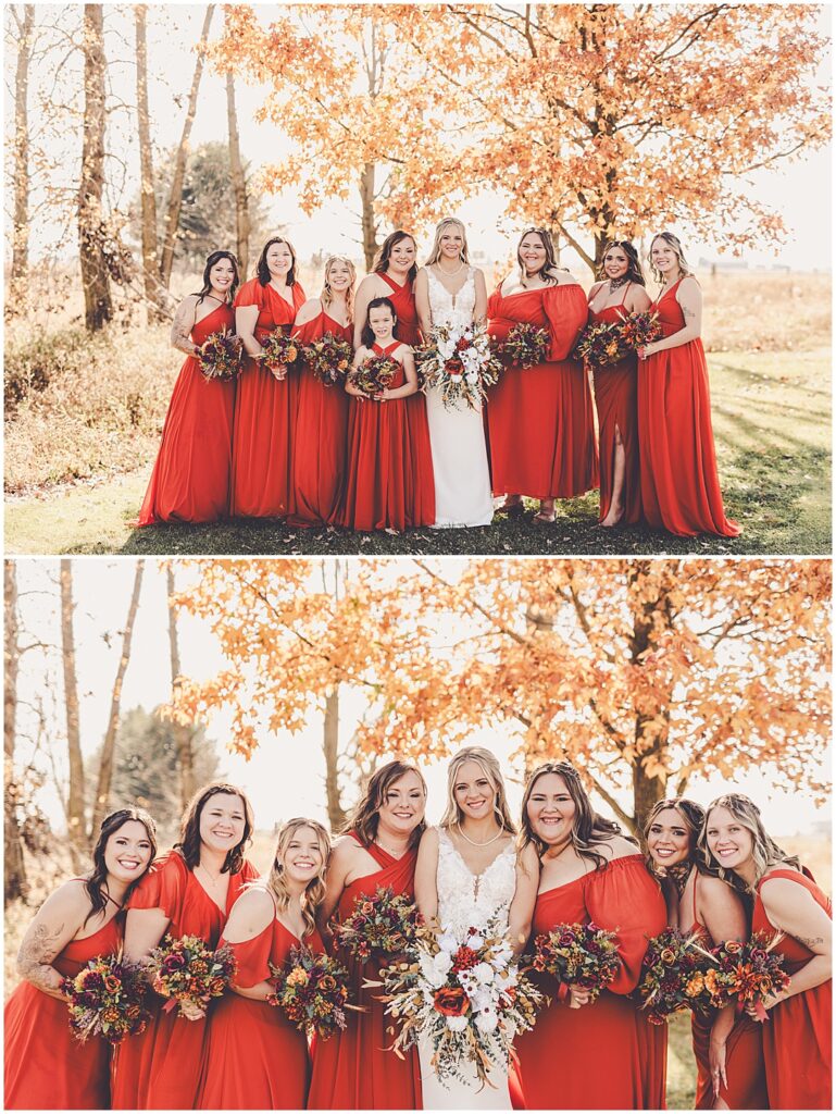 Fall Willowhaven Wedding in Kankakee, Illinois | Amanda & Drew - Kara ...