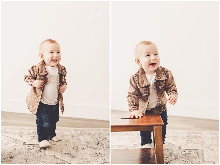 Studio One-Year Milestone Photographer | The Balthazor Family - Kara ...